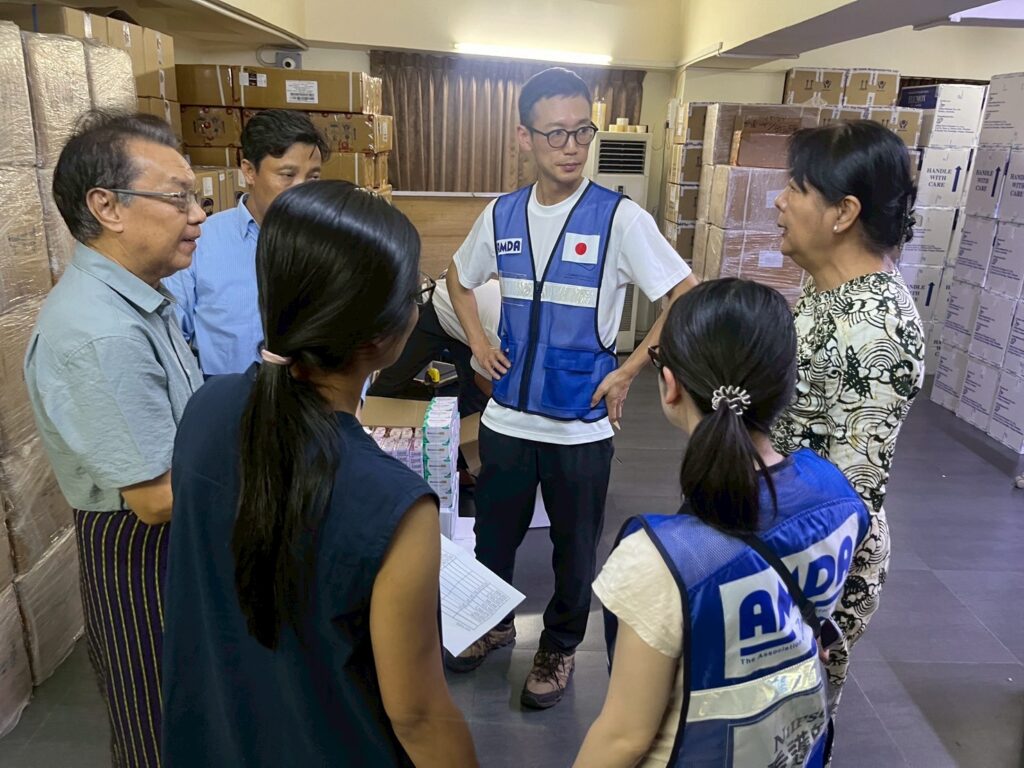AMDA速報4 ミャンマー大地震被災者支援活動 – AMDA（アムダ）